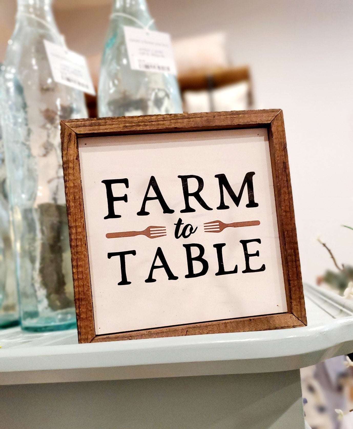 Farm to Table Sign - 6x6 | archer + pratt